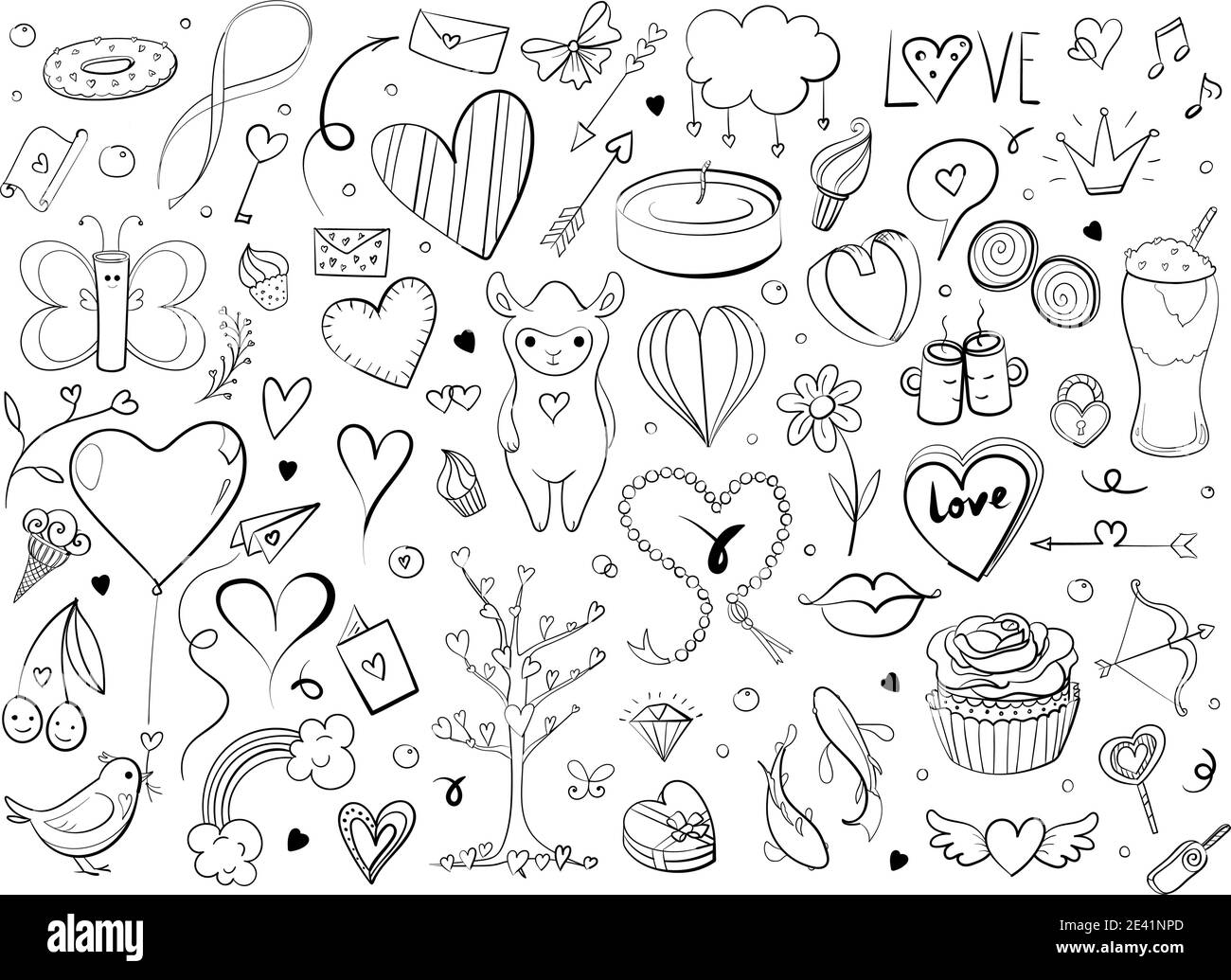 Cool s doodle hi-res stock photography and images - Alamy