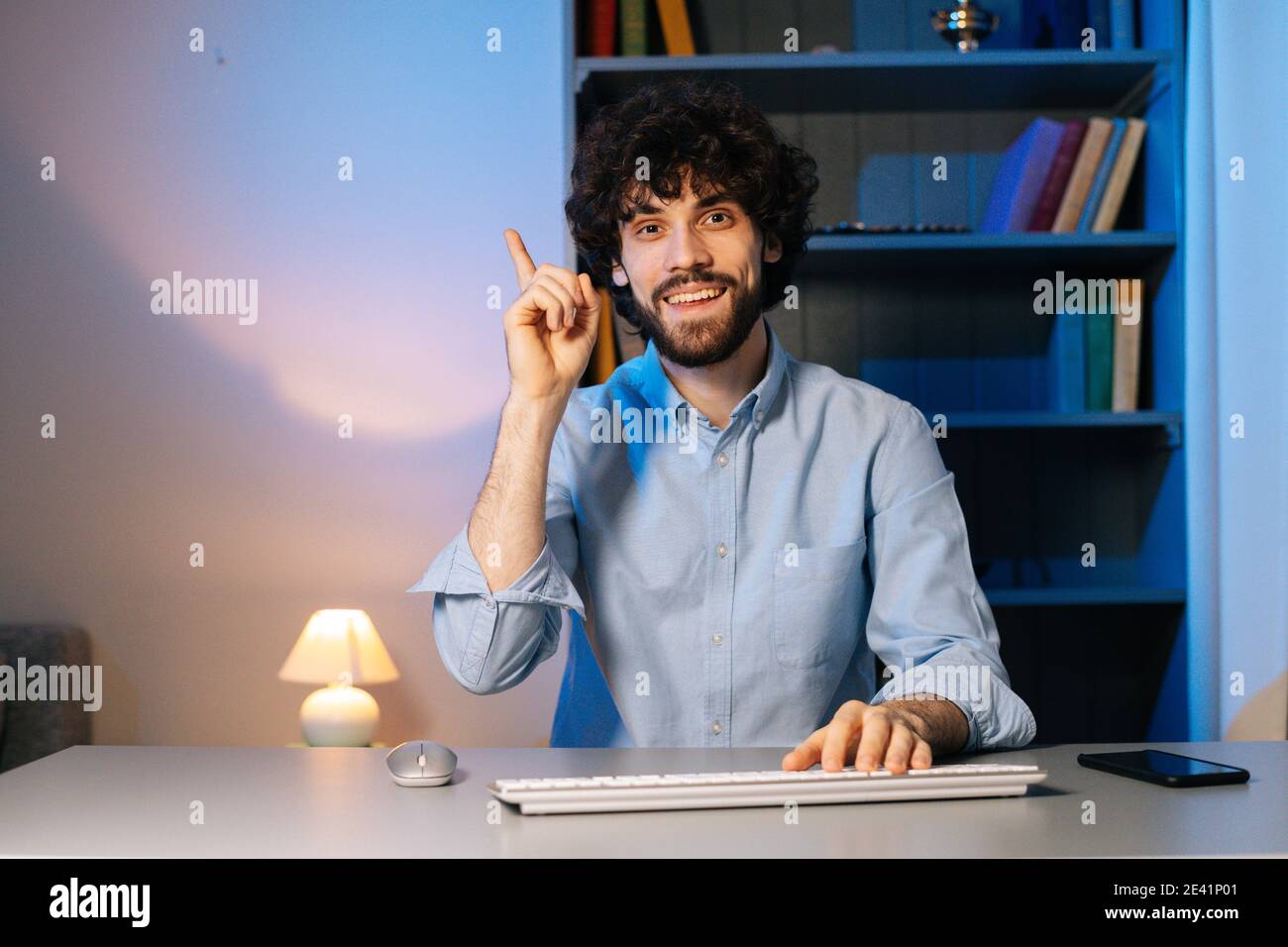 Thoughtful typing hi-res stock photography and images - Alamy
