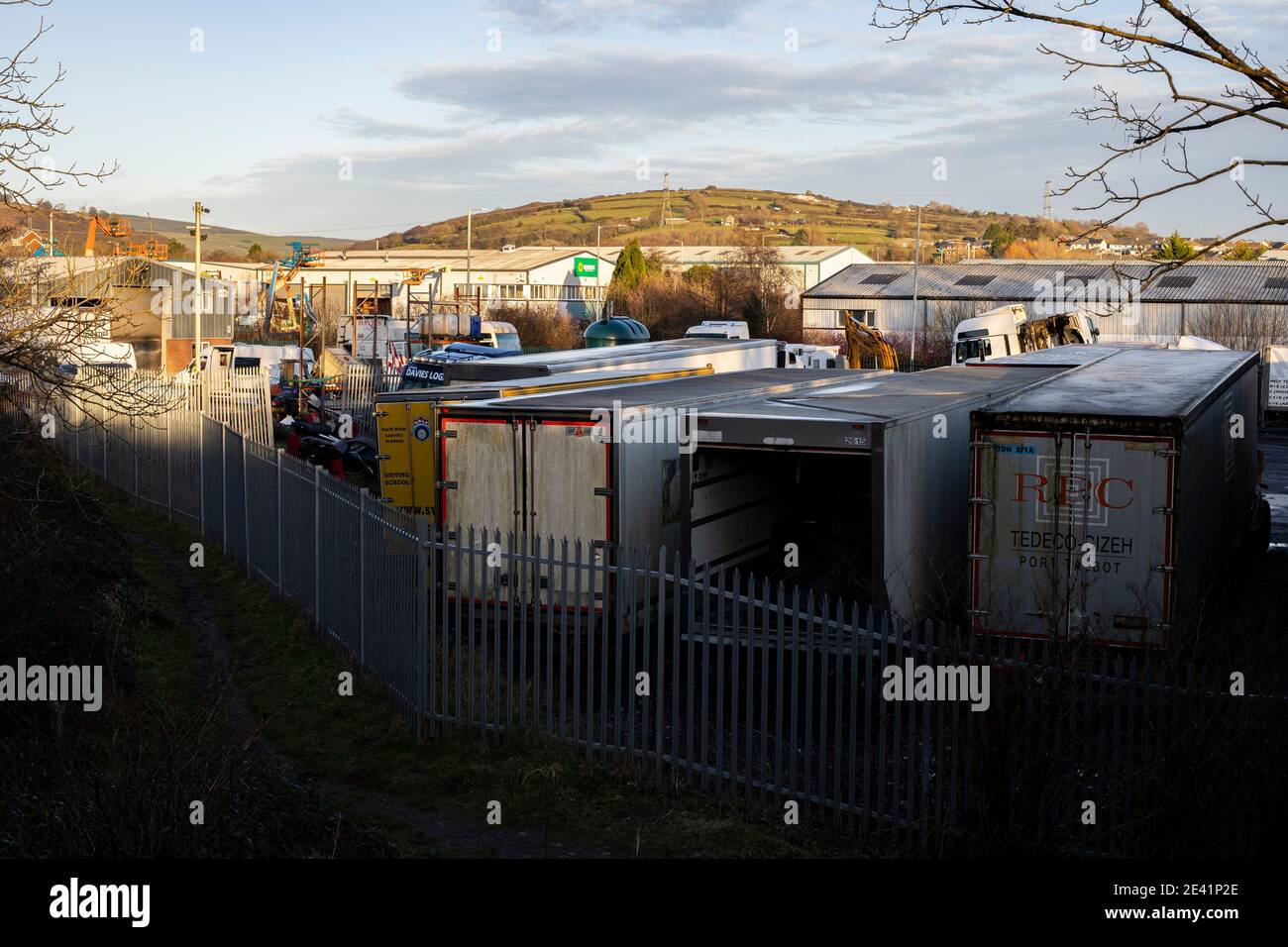 Bridgend industrial estate hi-res stock photography and images - Alamy