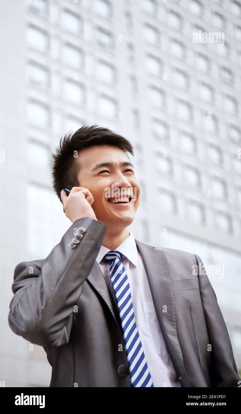 Indian businessman phone quality hi-res stock photography and images ...
