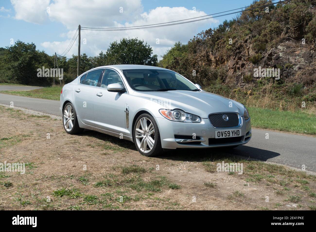 Jaguar XF 3 litre Diesel S Stock Photo - Alamy