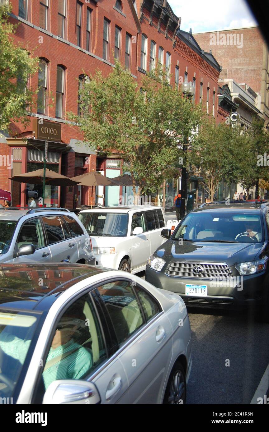 Washington dc traffic jam hi-res stock photography and images - Alamy