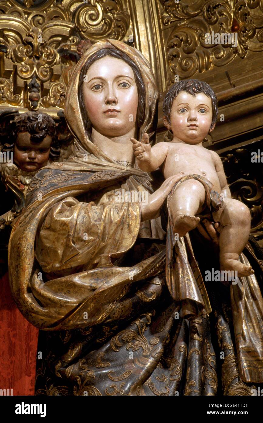 Madonna von Alonso Cano Stock Photo - Alamy