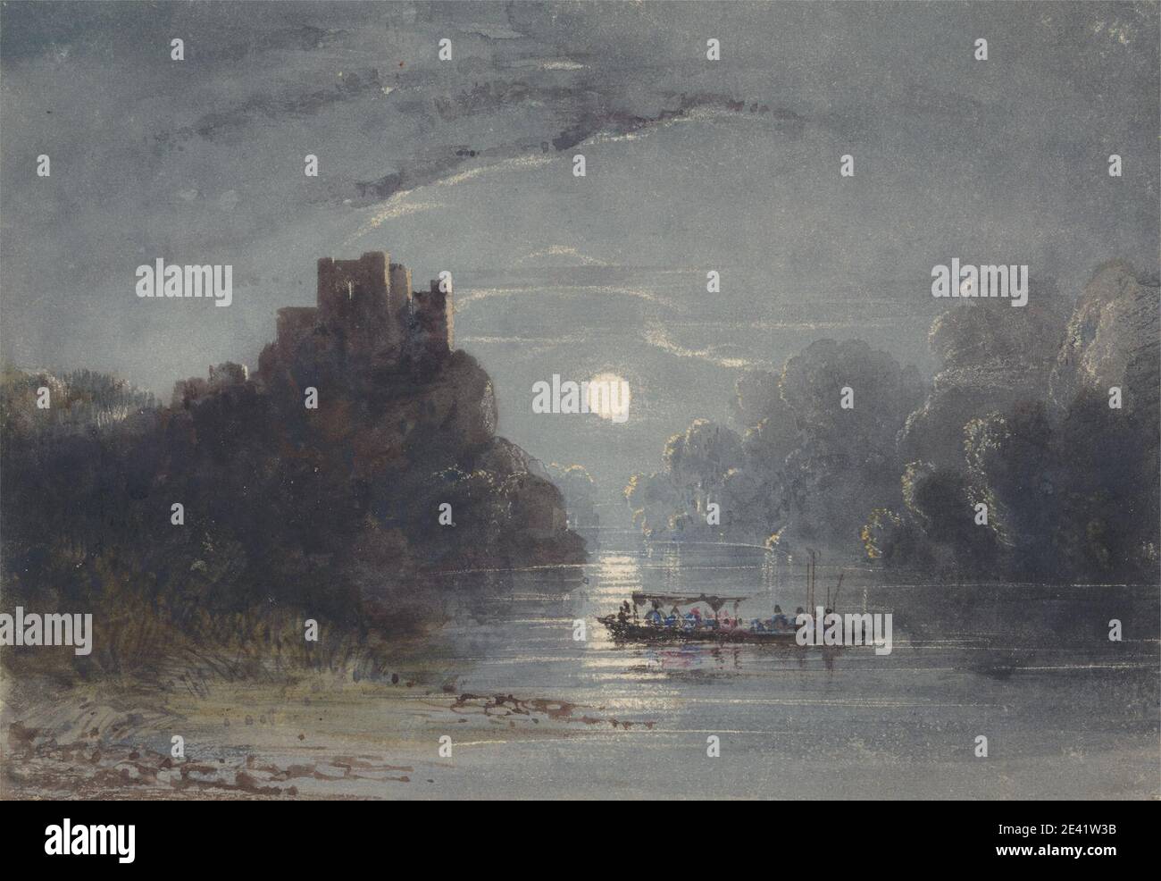 Moonlight river scene hi-res stock photography and images - Alamy