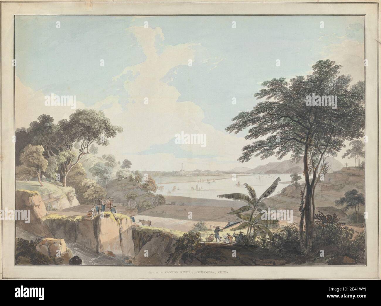 Thomas Daniell, 1749â€“1840, British, active in India, View of the ...
