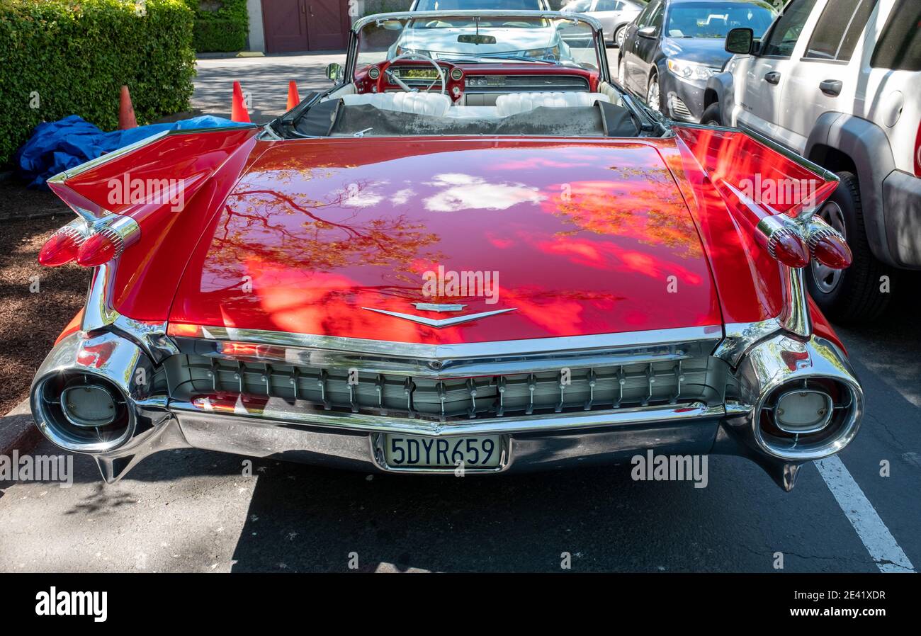 1950s american convertible car hi-res stock photography and images - Alamy