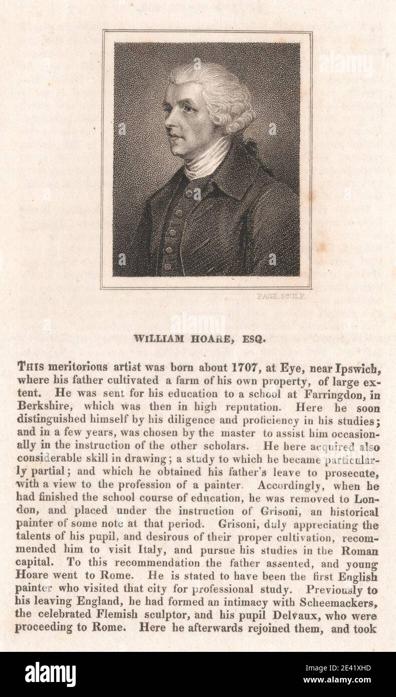 William hoare hi-res stock photography and images - Alamy