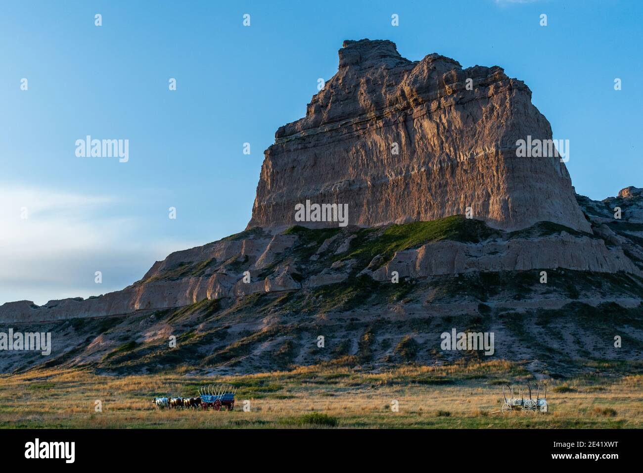 Nebraska scotts bluff national monument hi-res stock photography and ...