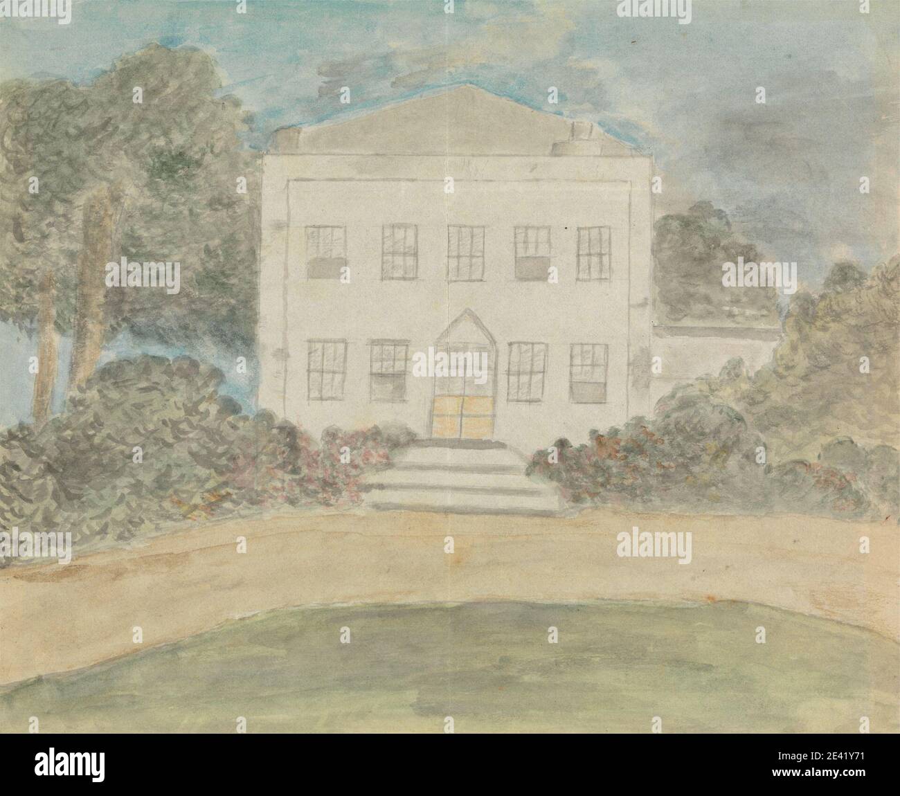 Edward Francis Burney, 1760â€“1848, British, Country House, undated ...