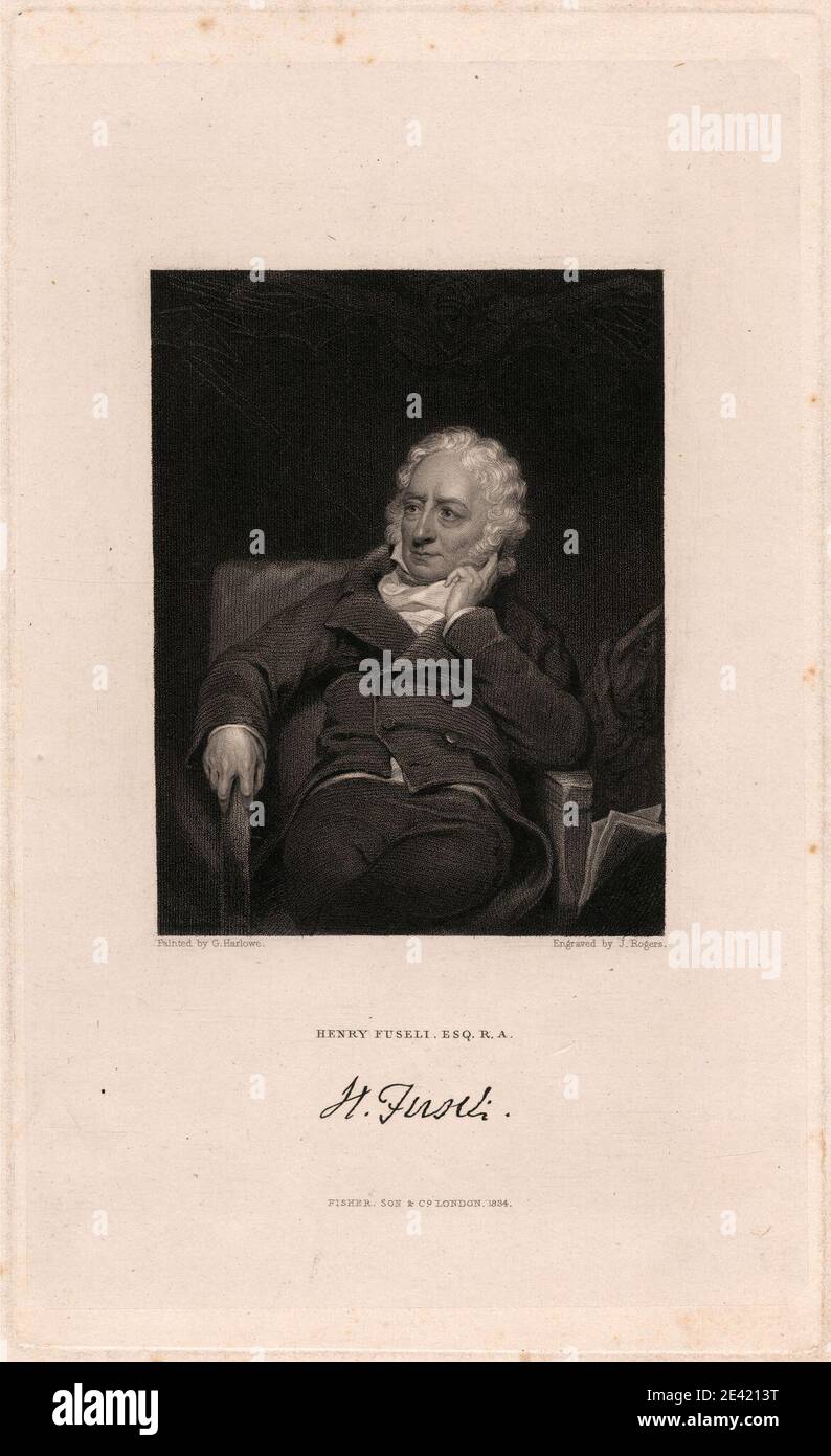 Engraving henry fuseli hi-res stock photography and images - Alamy