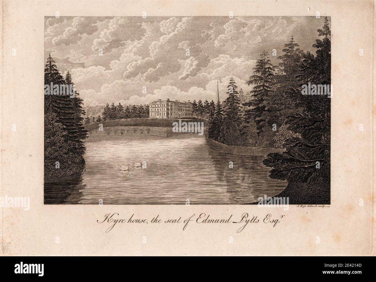 James Ross, 1745â€“1823, British, Kyre House, the Seat of Edmund Pytts ...