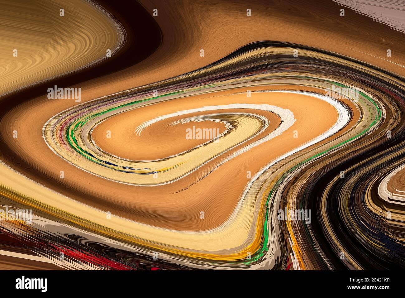 Abstract stylish colorful waves background. Fluid wavy multicolored ...