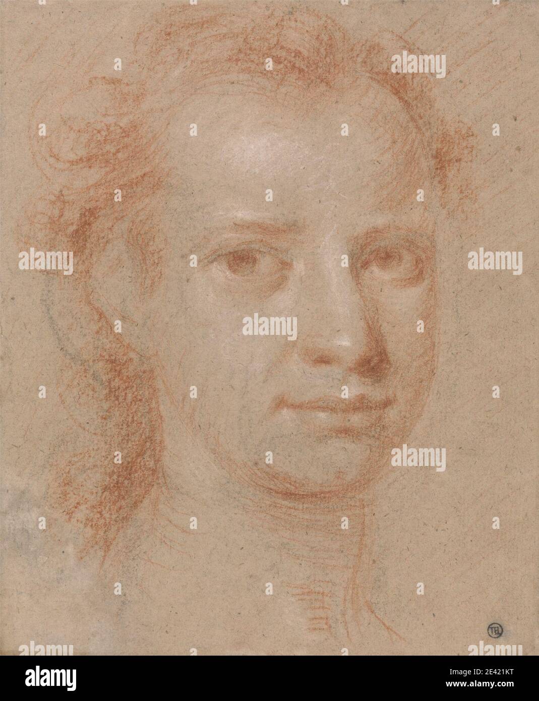 Allan Ramsay, 1713â€“1784, British, Head of a Young Woman or Man ...