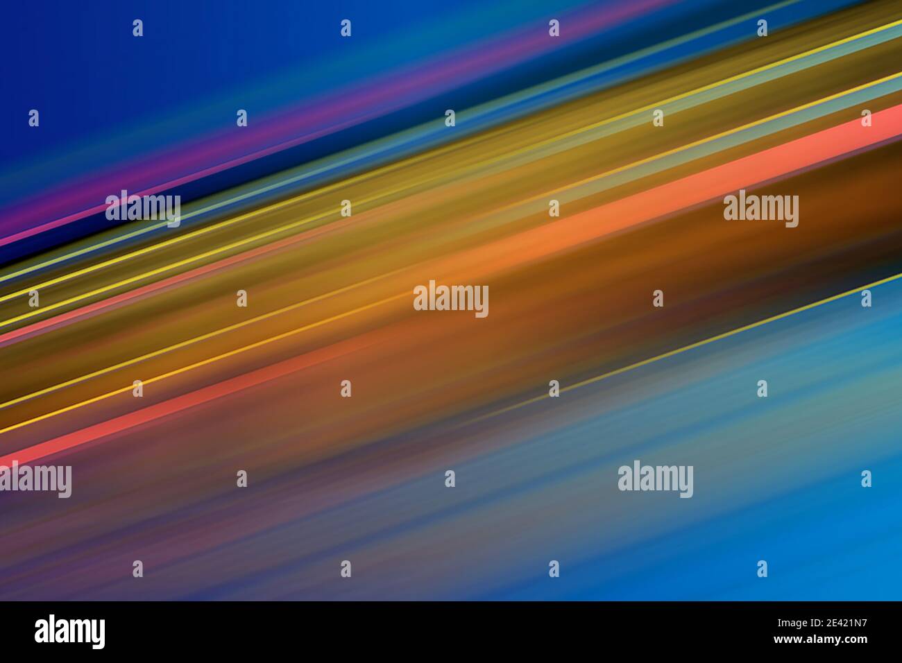 Colorful illustration in abstract linear style with gradient. A new ...