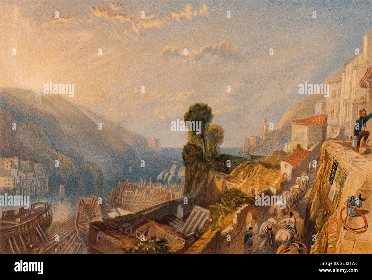 George Rowney & Co., 1792â€“1870, British, Dartmour on the River Dover ...