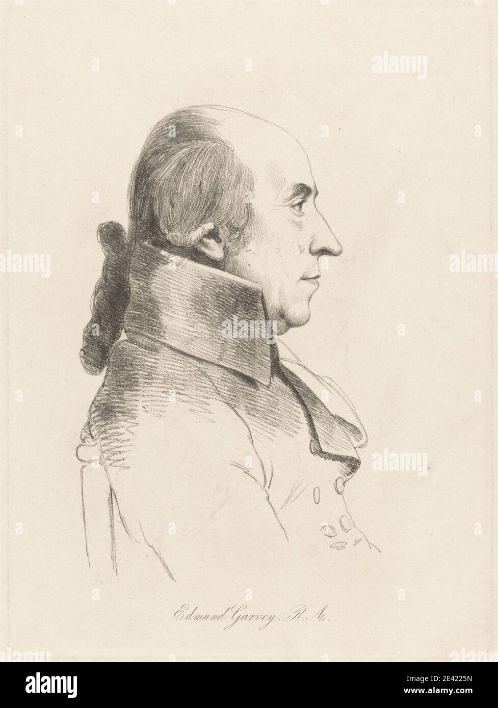 Print made by William Daniell, 1769â€“1837, British, Edmund Garvey, R.A ...