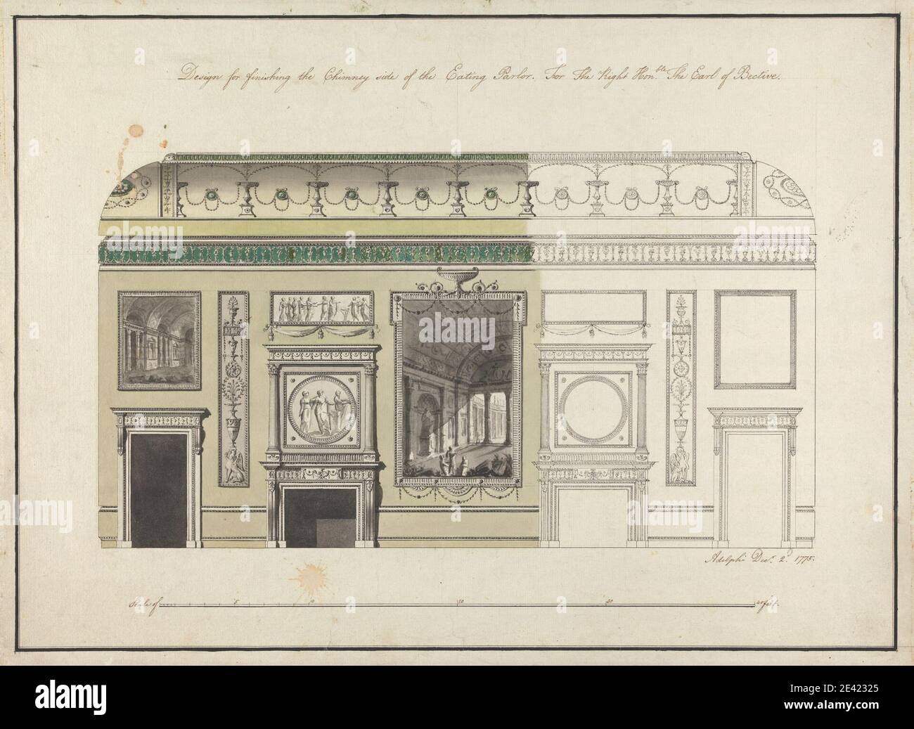 Robert adam elevation hi-res stock photography and images - Alamy