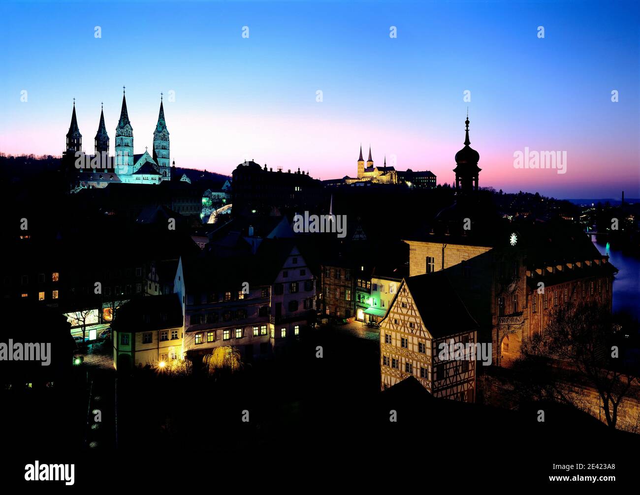 Obere Pfarre, Domberg, St. Michael und Rathaus Stock Photo - Alamy
