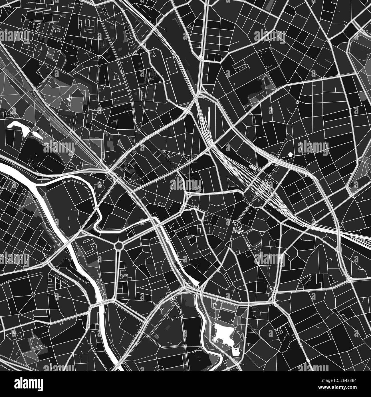 Hannover Map High Resolution Stock Photography and Images - Alamy
