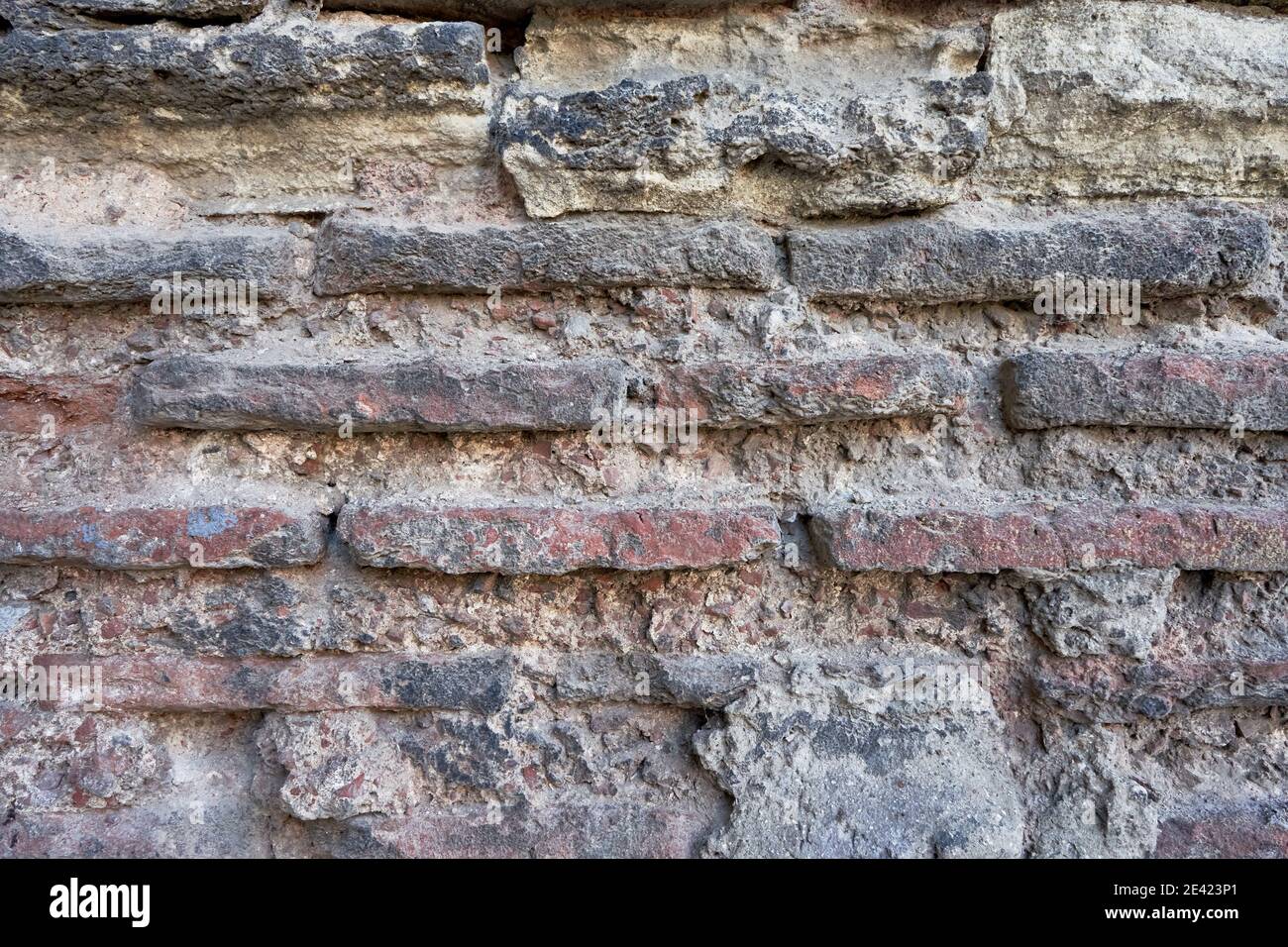 Old stone bricks wall texture close up Stock Photo - Alamy
