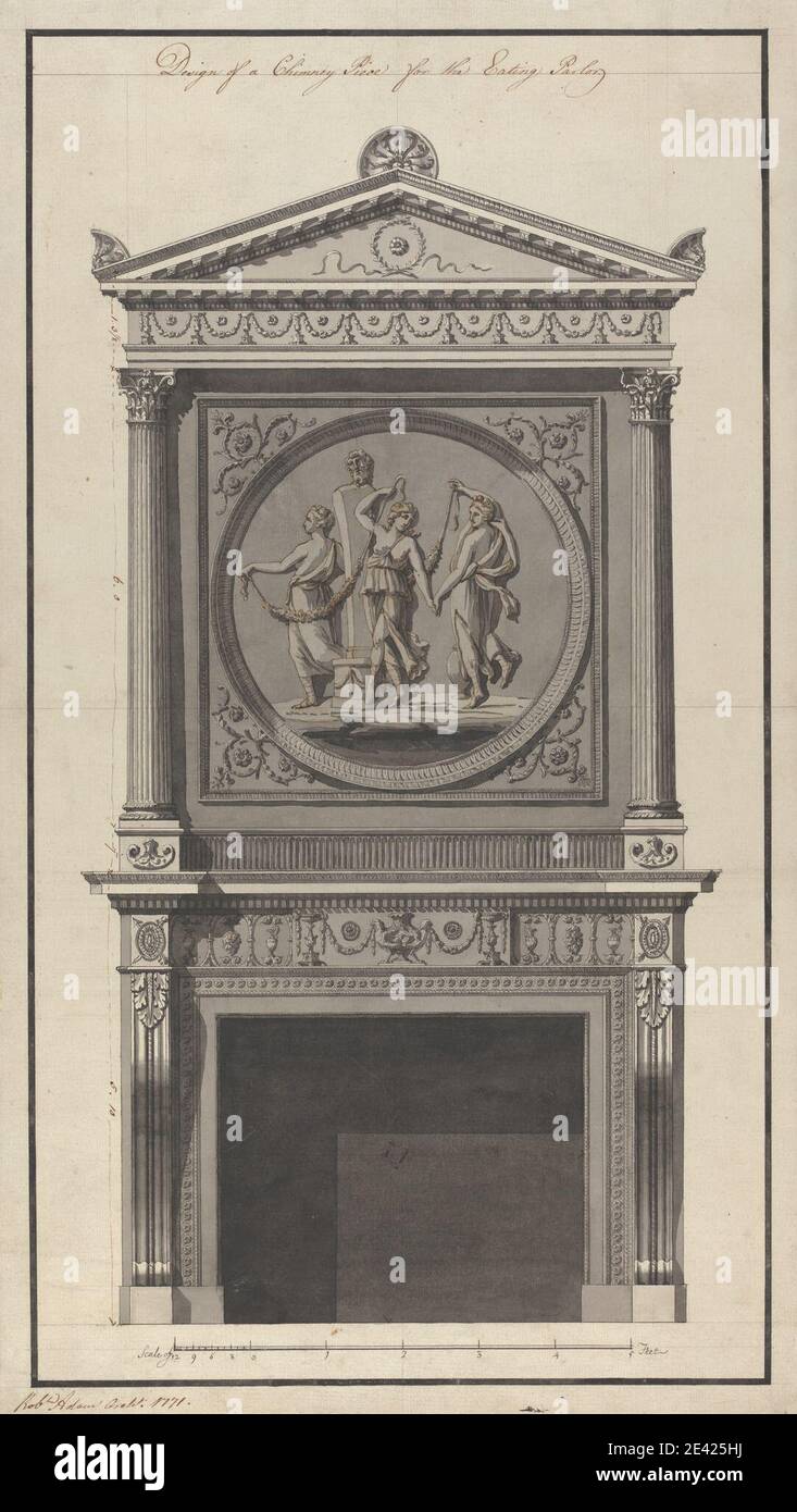 Robert adam elevation hi-res stock photography and images - Alamy