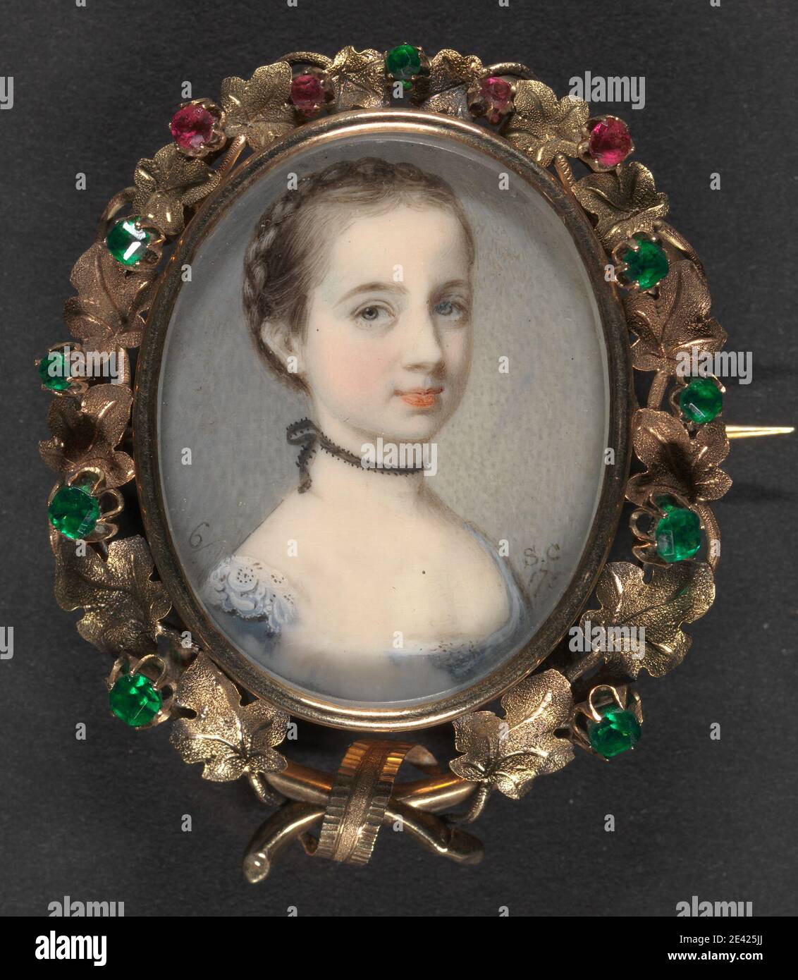 Samuel Collins, 1735â€“1768, British, Portrait of a Young Girl, 1757 ...