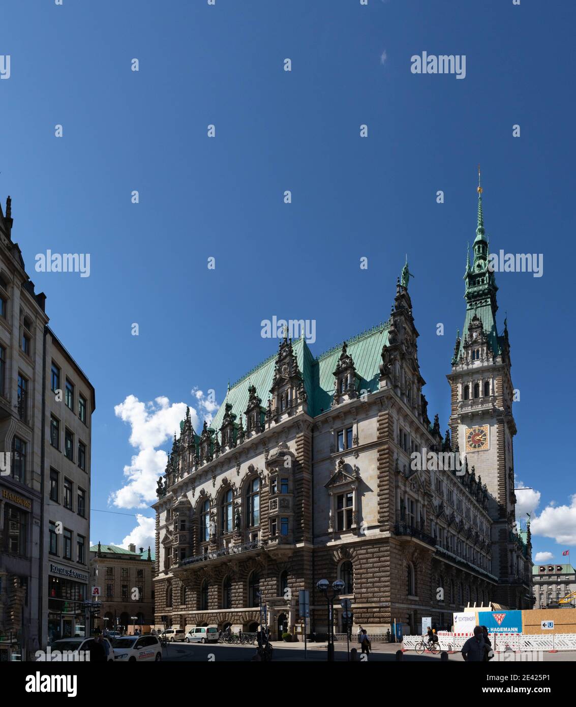 Hamburg City Hall Rathaus, Germany Stock Photo - Alamy