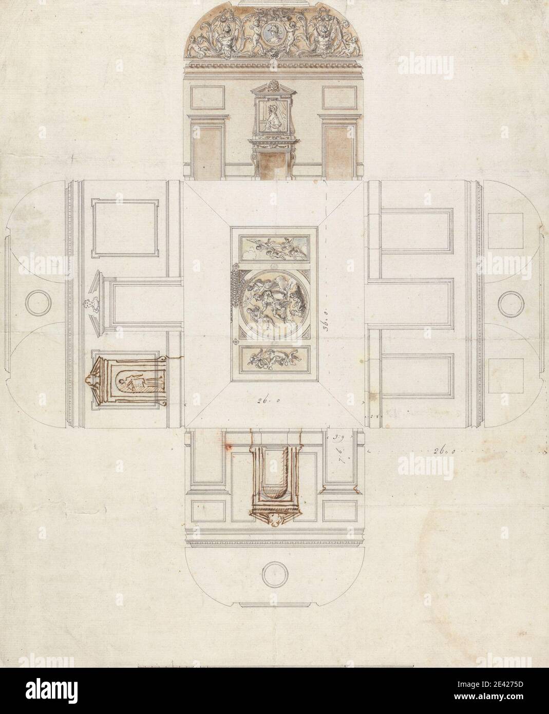 William Kent, ca.1686â€“1748, British, Stowe House, Buckinghamshire ...