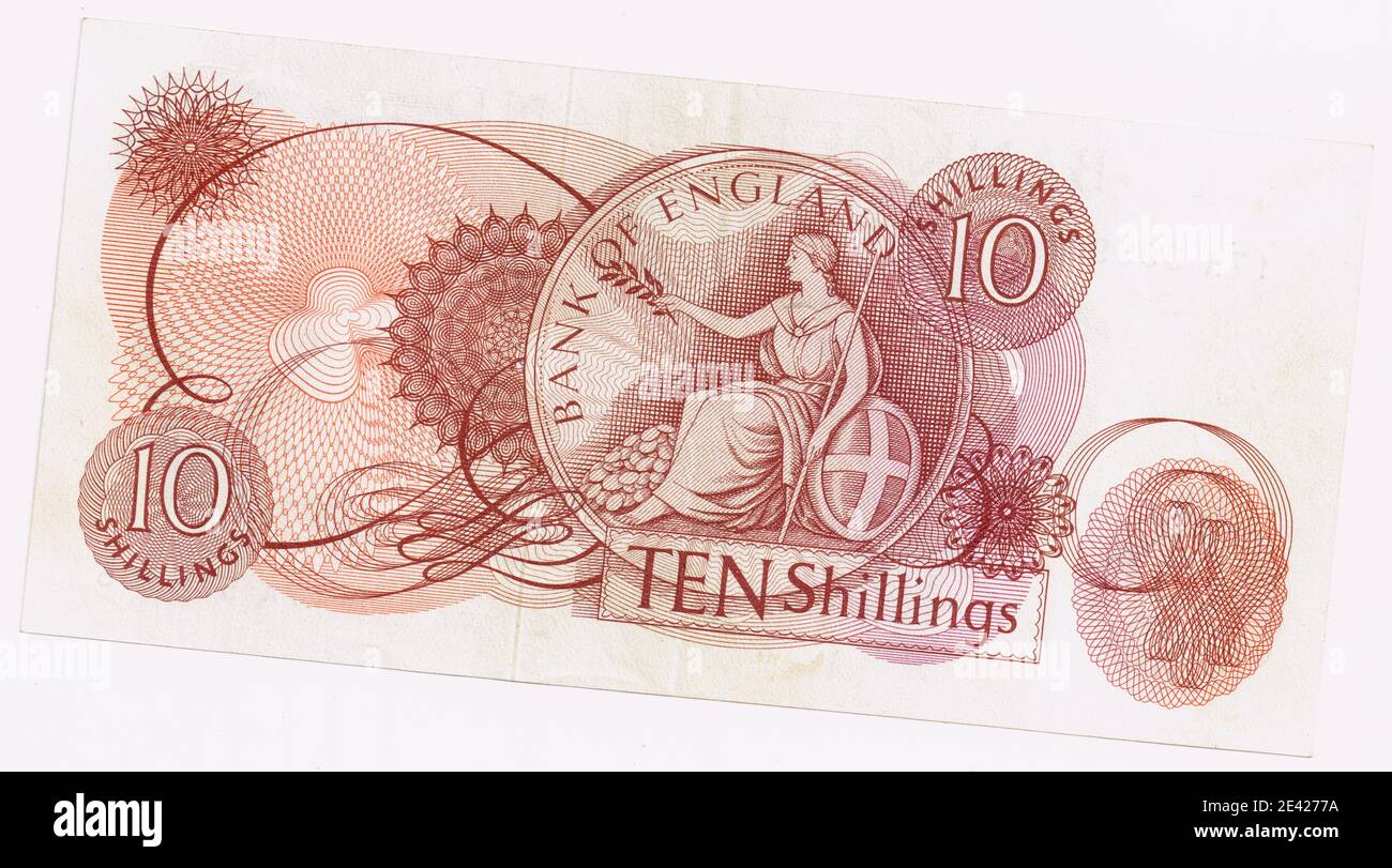 Ten shillings banknote hi-res stock photography and images - Alamy
