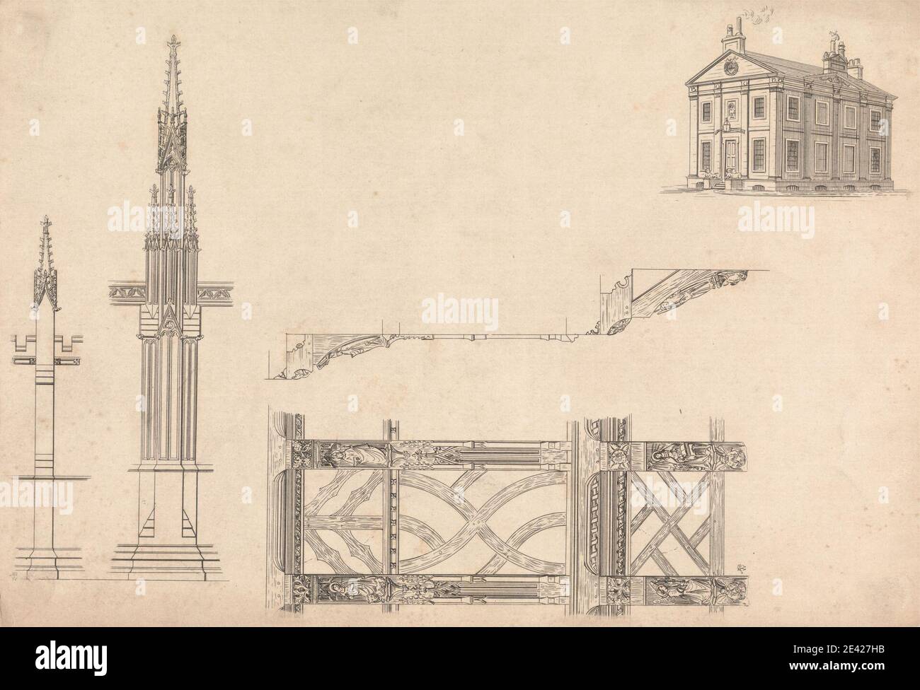 Print made by Augustus Welby Northmore Pugin, 1812â€“1852, British ...