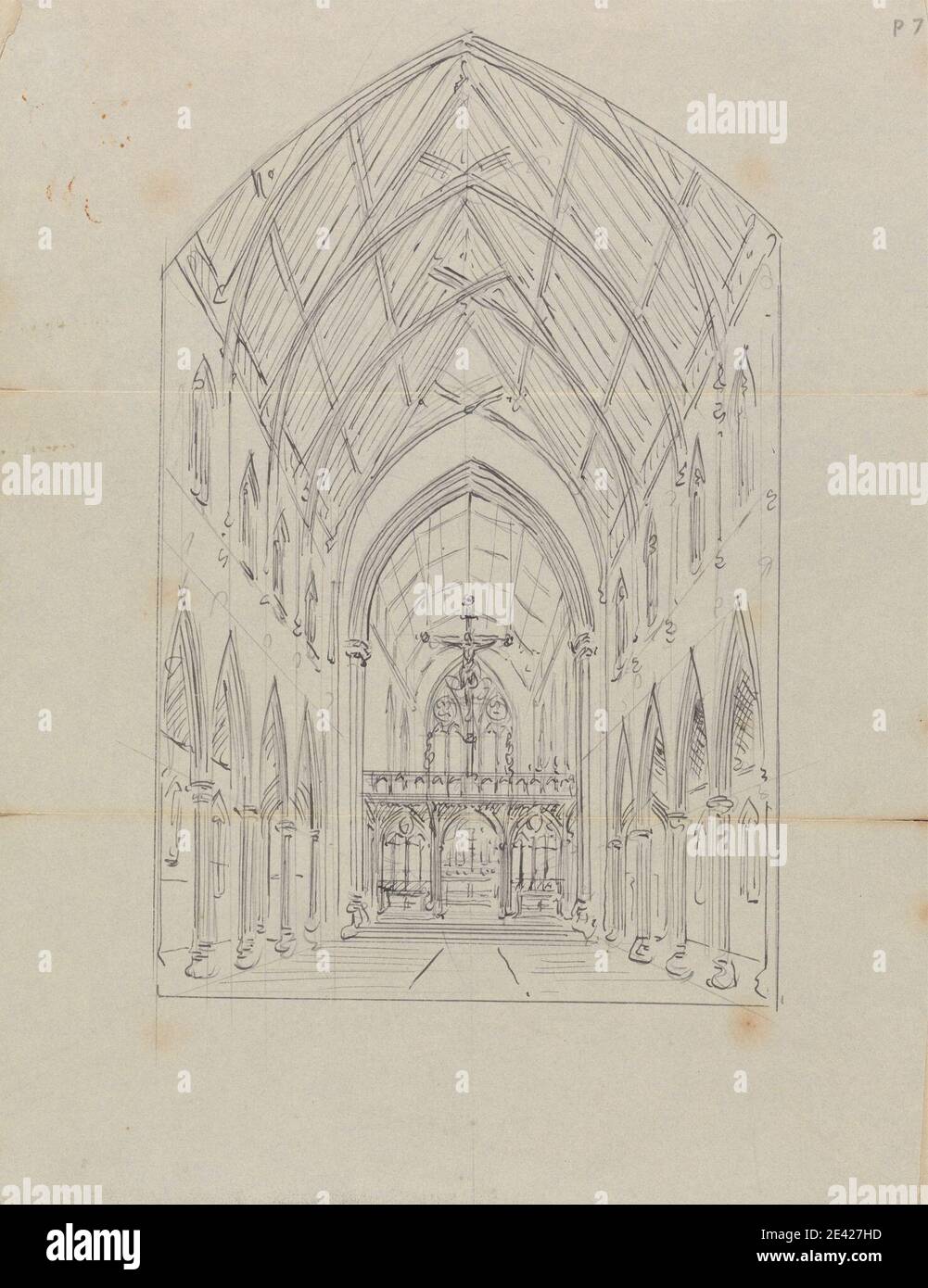 Pugin church interior hi-res stock photography and images - Alamy