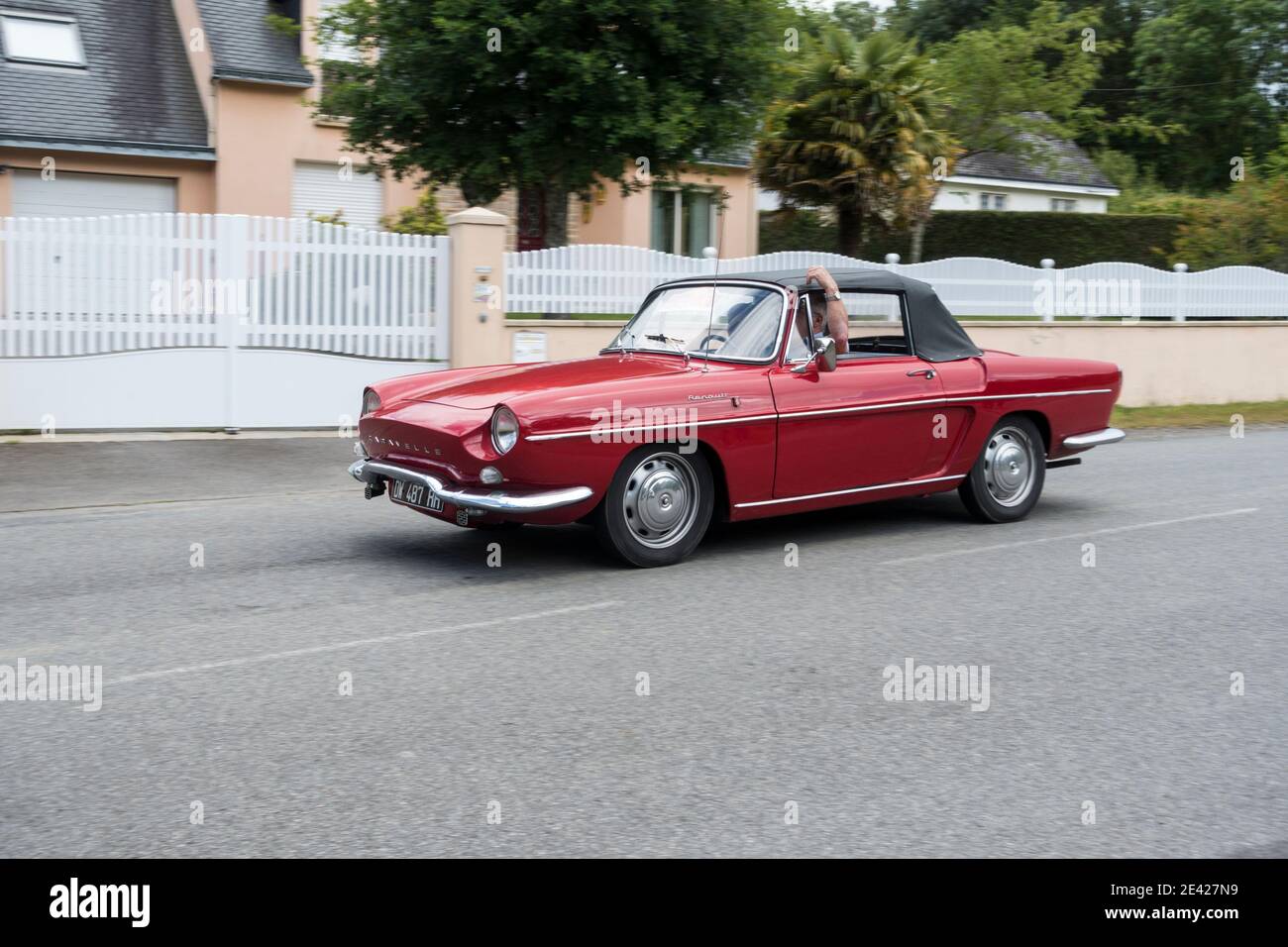 Brittany ancient car Rally Stock Photo - Alamy