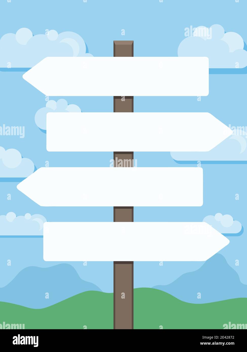 Information directions guidance Stock Vector Images - Alamy