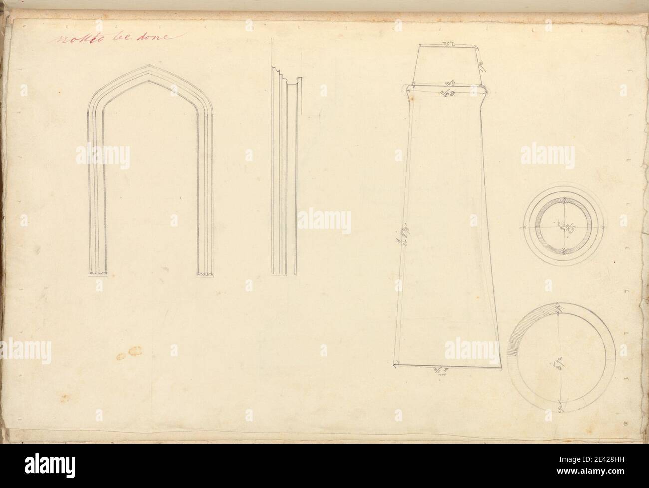 Augustus Welby Northmore Pugin, 1812â€“1852, British, Raglan Castle ...