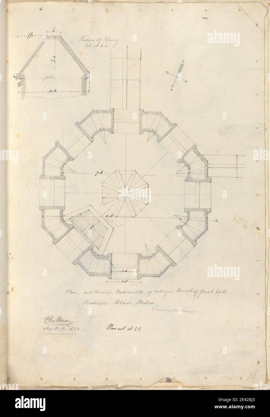 Octagon towers hi-res stock photography and images - Alamy