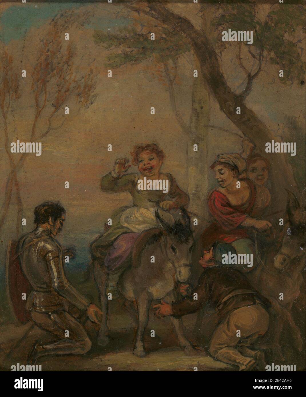 Robert Smirke, 1752â€“1845, British, Illustration for Don Quixote (with ...