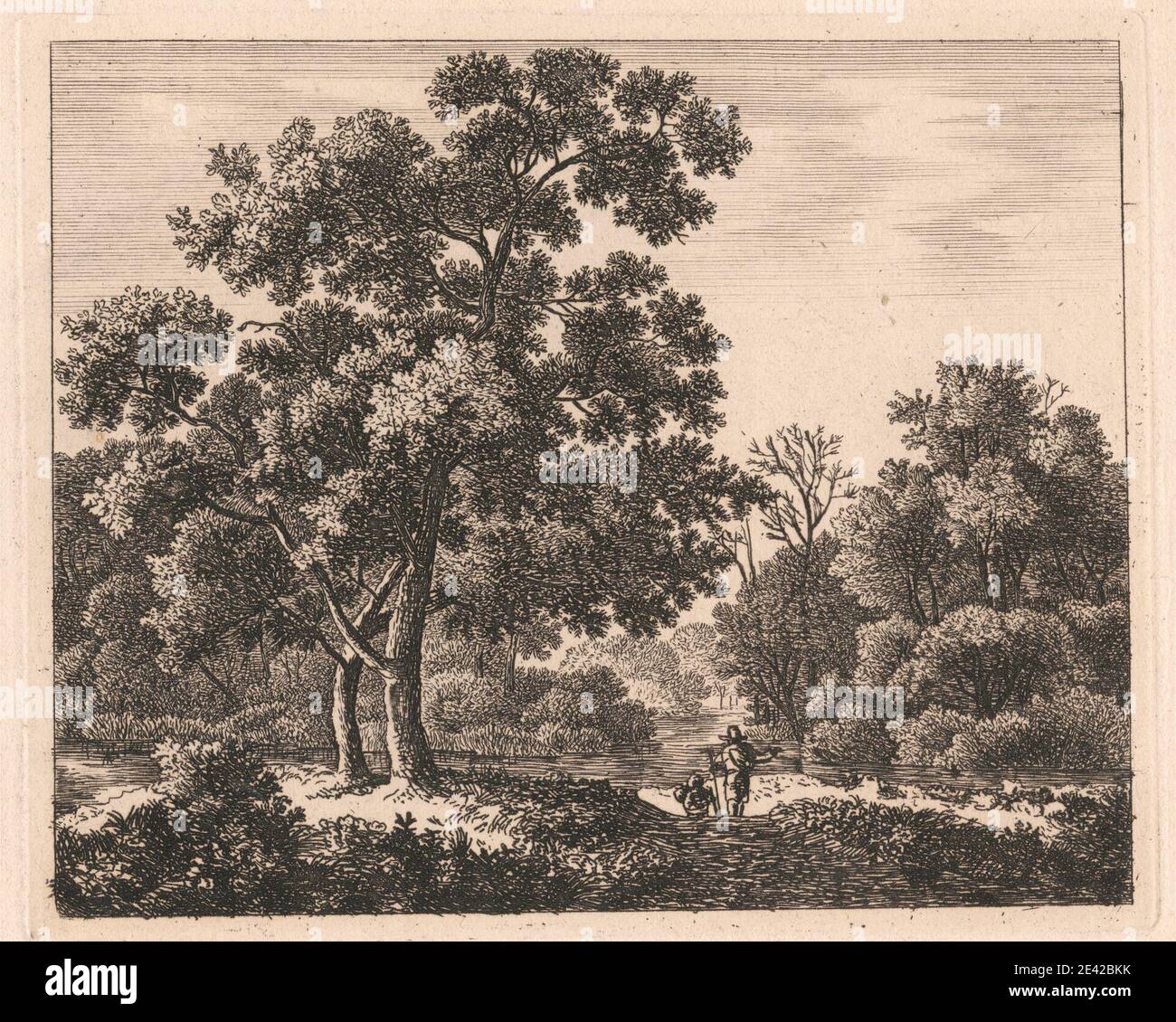 George Smith, 1714â€“1776, British, Landscape, 1767. Etching Stock ...