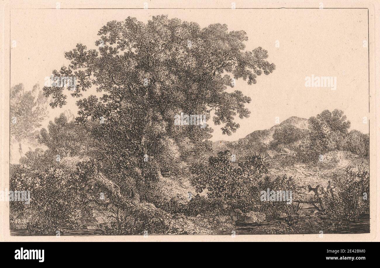 George Smith, 1714â€“1776, British, Landscape, 1767. Etching Stock ...