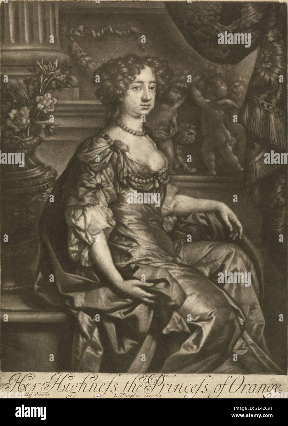 Mary princess of orange hi-res stock photography and images - Alamy