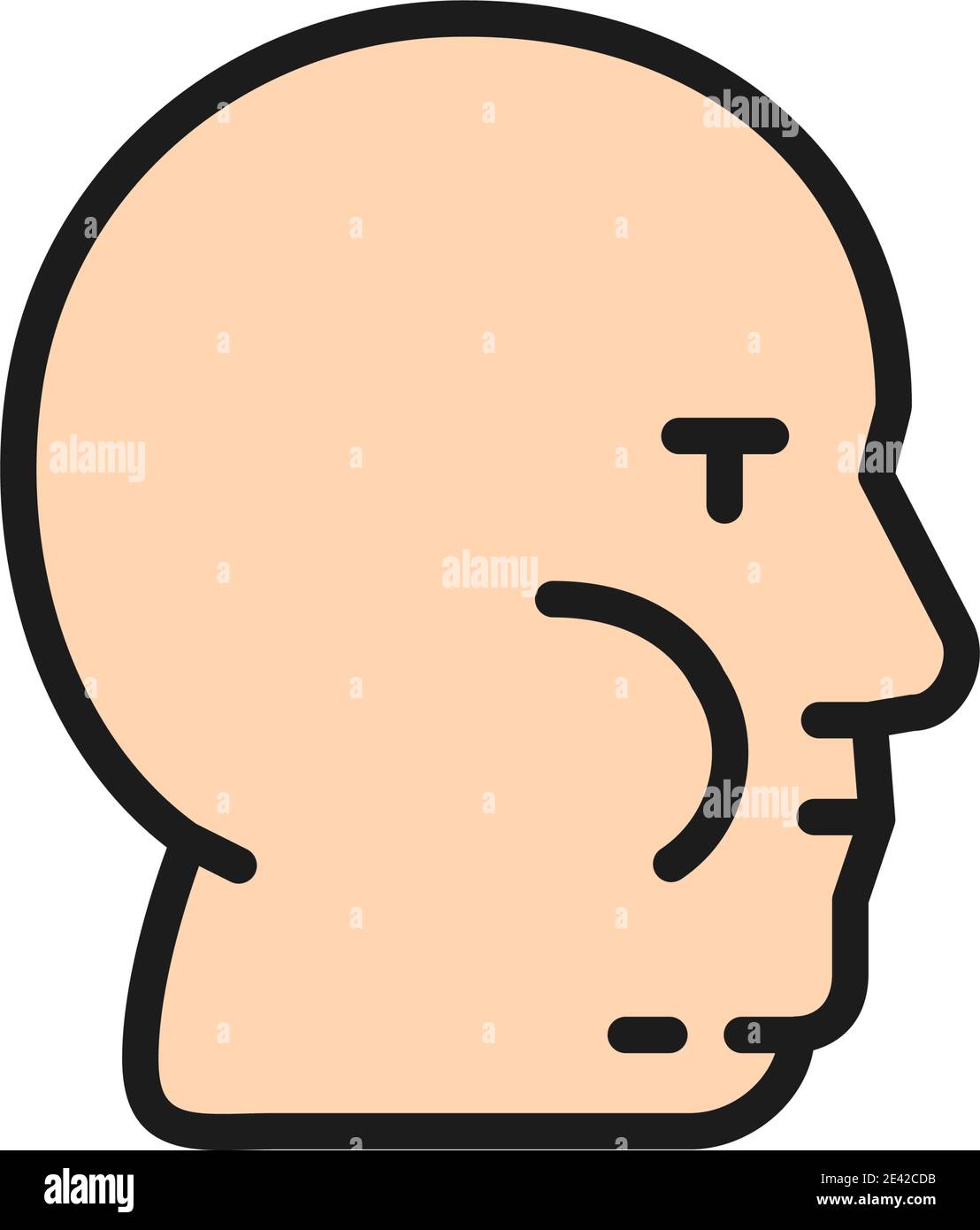 Fat overweight man vector weight portrait hi-res stock photography and ...