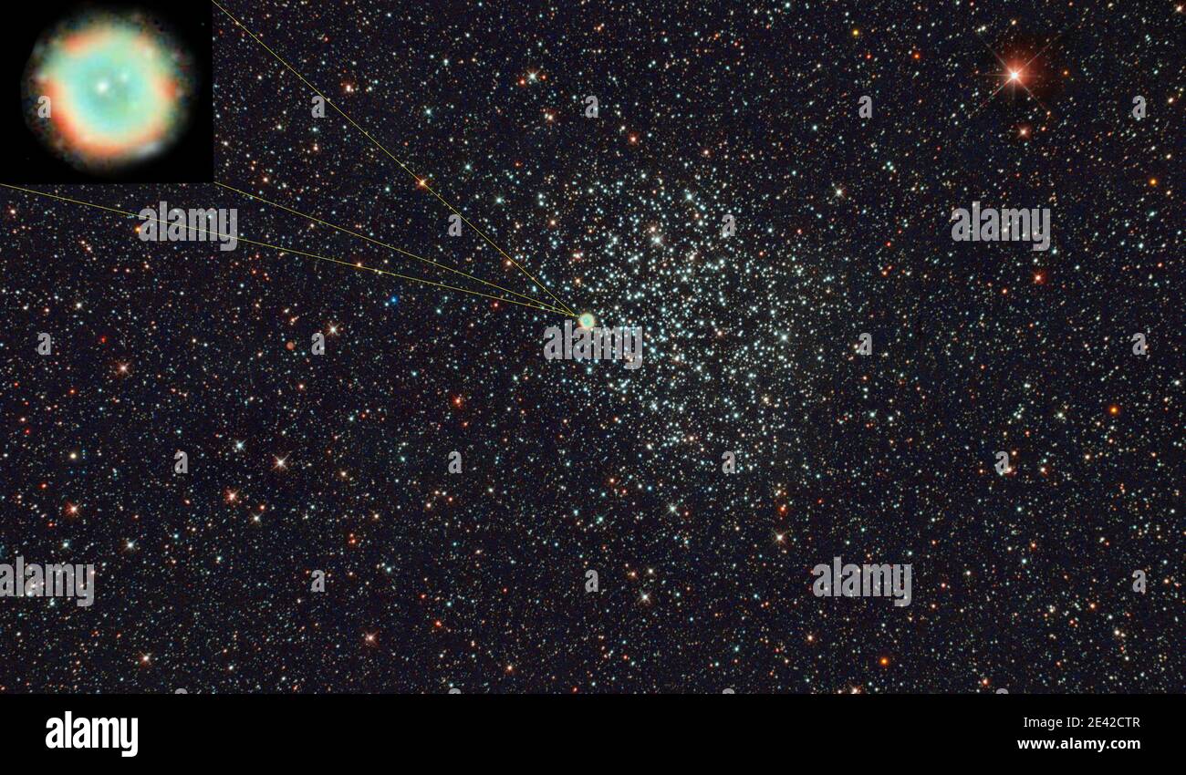 Star cluster M46 Stock Photo - Alamy