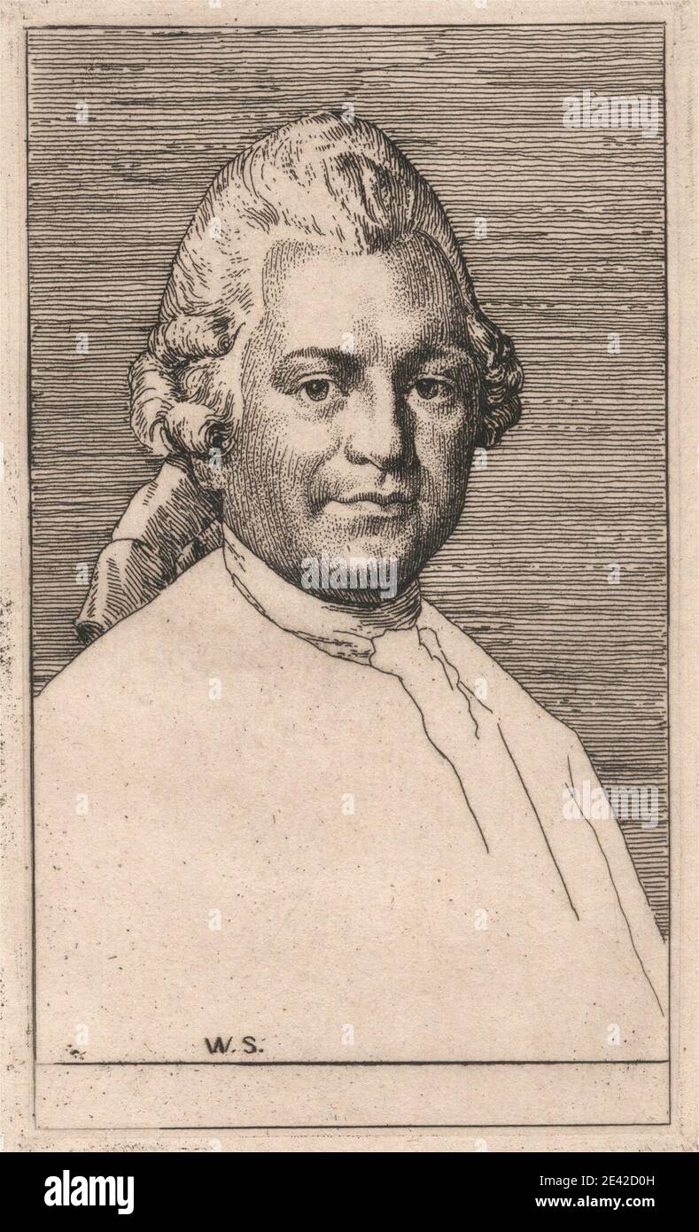 William Strang, 1859â€“1921, British, Portrait of Lessing. Etching on ...