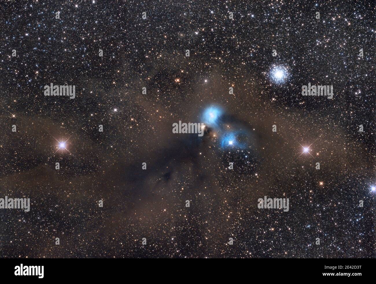 Nebula in the Southern Crown constellation Stock Photo - Alamy