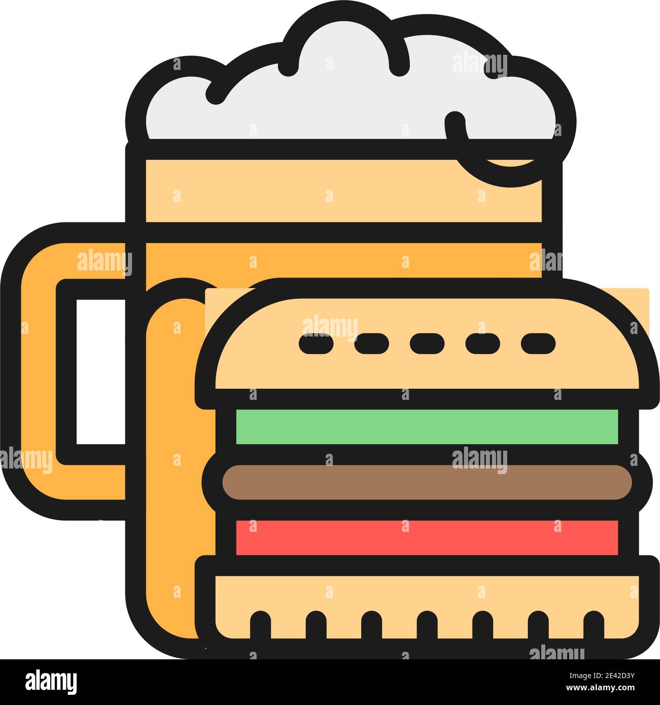 Beer mass Stock Vector Images - Alamy