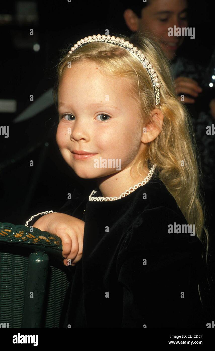 Thora Birch 1988 Credit: Ralph Dominguez/MediaPunch Stock Photo - Alamy