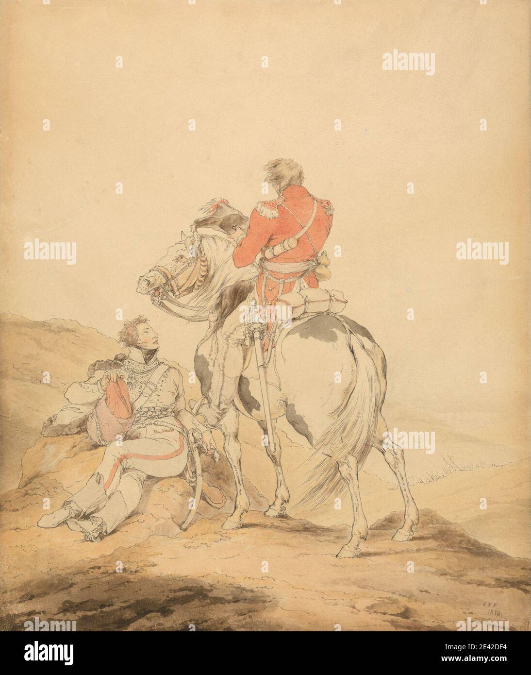 Sir Robert Kerr Porter, 1777â€“1842, British, A British Officer of the ...