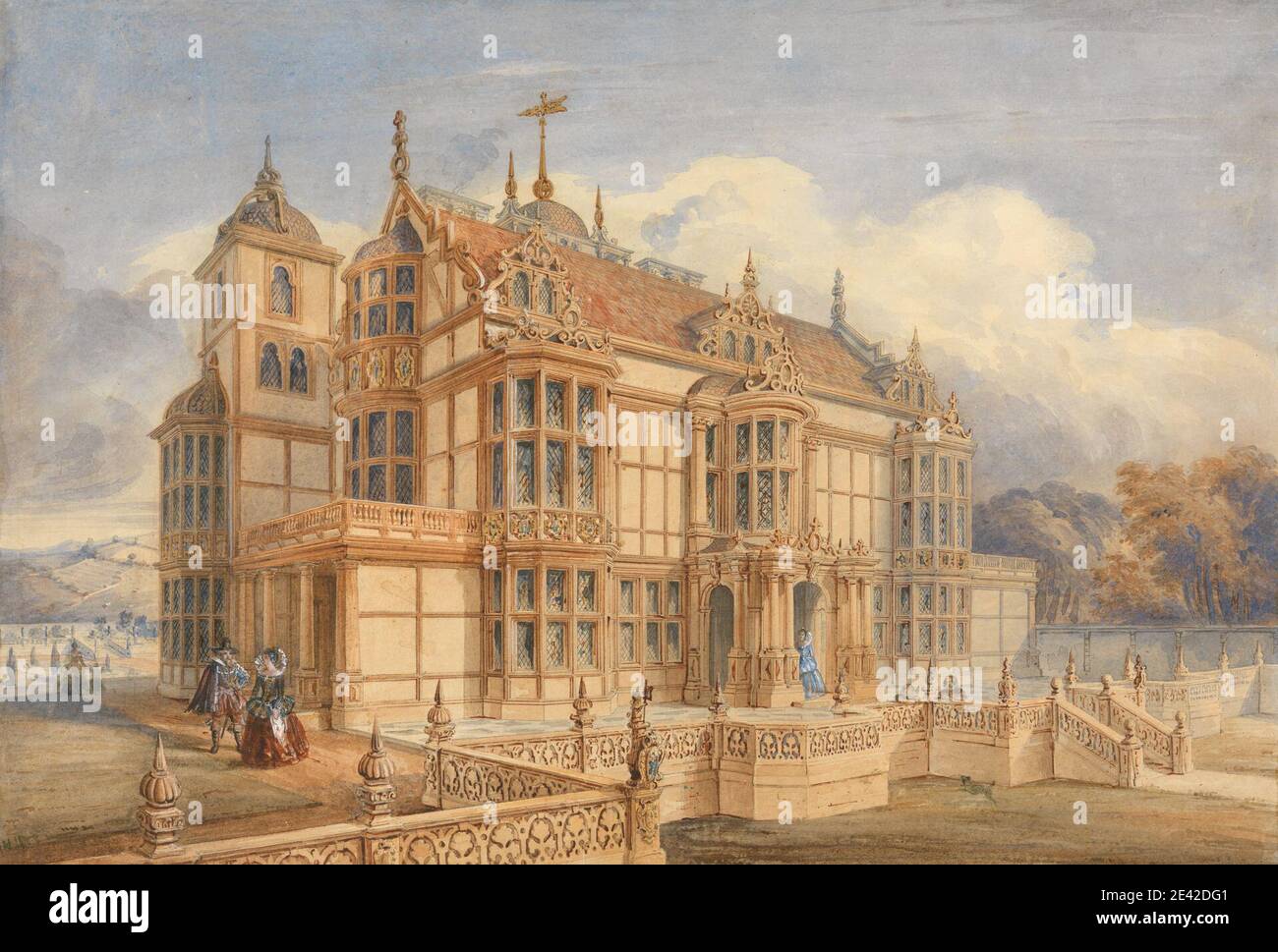 Charles James Richardson, 1806â€“1871, British, Design for an ...