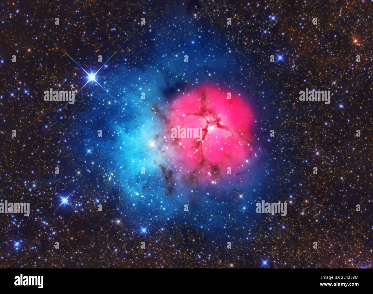 Trifid Nebula High Resolution Stock Photography and Images - Alamy
