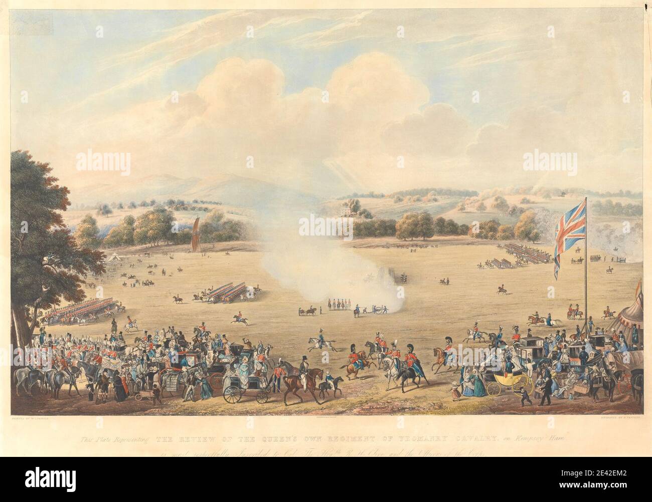 Queens own yeomanry hi-res stock photography and images - Alamy