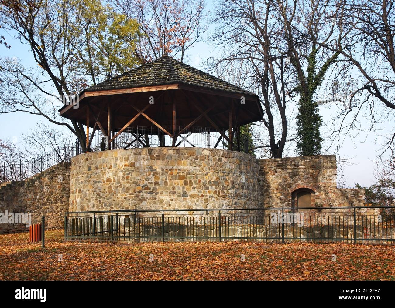 Piast castle ruins in Cieszyn. Poland Stock Photo - Alamy